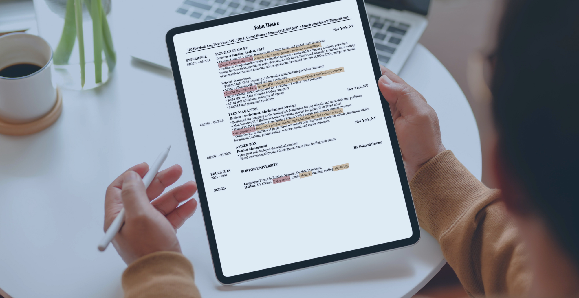 Professional Resume Writing Service | Velvet Jobs