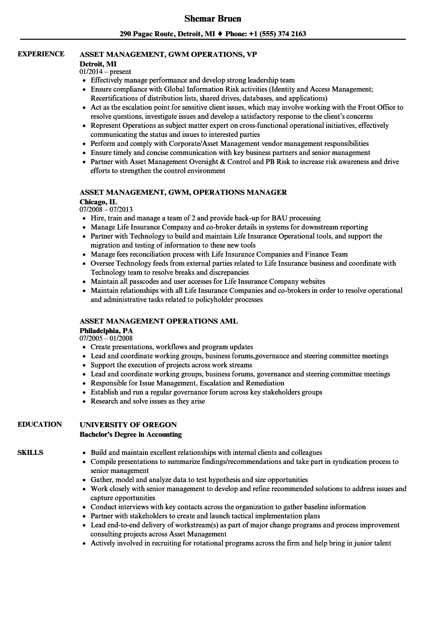 Asset Management Associate Job Responsibilities How To Get Into 