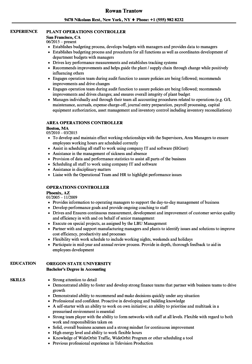 Material Controller Sample Resume - Bank2home.com Material Controller Sample Resume - Bank2home.com